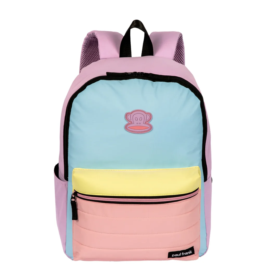 Mochila Grande Paul Frank Authentic - Color Fun cod. 076024-07 - Loja Barretos Papelaria